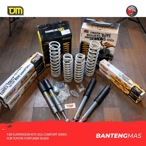 Jual TJM Suspension kits XGS Comfort Series For Toyota Fortuner Silver ...