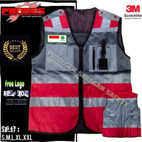 Jual ROMPI SAFETY TASLAN WATERPROOF-ROMPI SAFETY 3M SCOTLITE - S - Kab ...