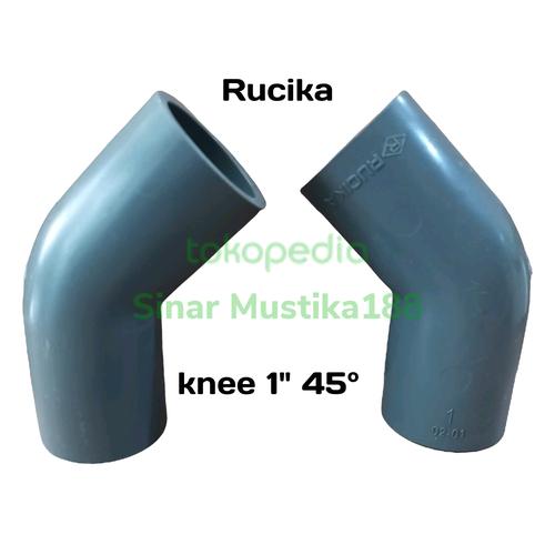 Jual elbow knee pvc 1 inch rucika 45° - Kota Bandung - Sinar Mustika188 ...