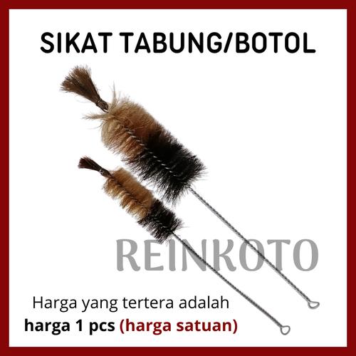 Jual SIKAT TABUNG BESAR/ SIKAT ALAT LAB GELAS UKUR, ERLENMEYER, GELAS ...