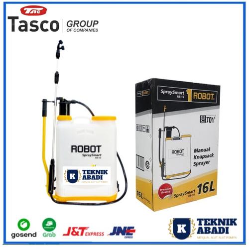 Jual Alat Semprot Sprayer Tasco robot manual RB-16 KAPASITAS 16LITER ...