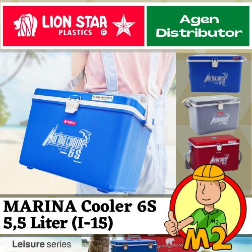 Jual Lion Star I-15 MARINA Cooler Box 6S - 5,5 Liter - - Biru - Jakarta ...