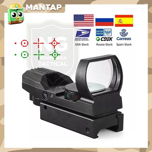 Jual Holographic Tactical Scope AIM Red Dot Green Dot Reticle Sight 101 ...