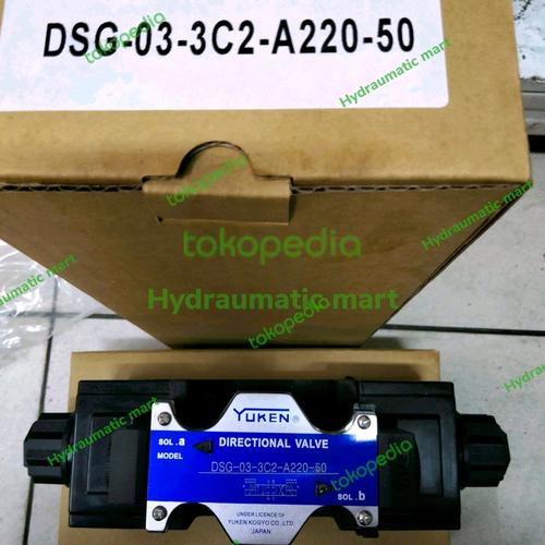 Jual SOLENOID YUKEN DSG-03-3C2-A220-50 / YUKEN DSG03 / Selenoid DSG03 - Jakarta Barat ...