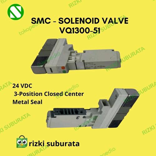 Jual VQ1300-51- Base Mounted Plug-in Unit Solenoid Valve - SMC ...