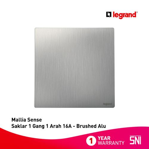 Promo Legrand Mallia Sense - Saklar 1 Gang 1 Arah - 16A - Matt White ...