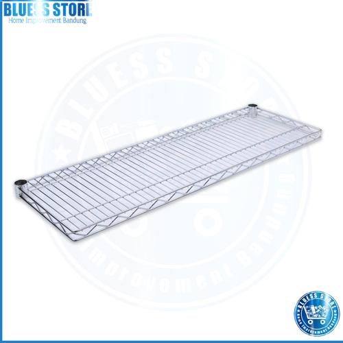 Jual Krisbow Rak Kawat Wire Half Shelf 90x30x4 Cm Slr Ambalan Rak Besi ...