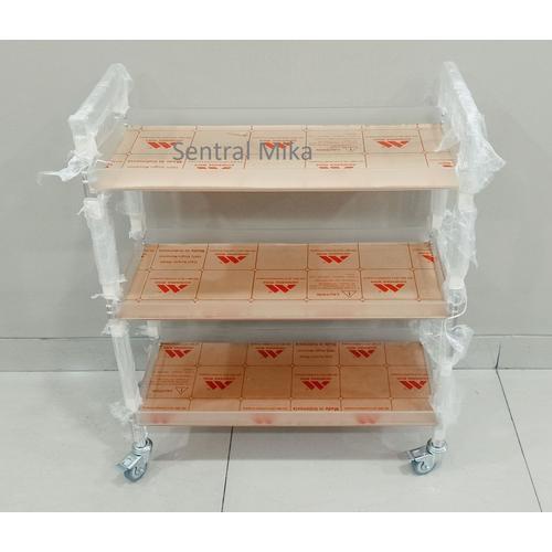 Jual Trolley acrylic custom menggunakan roda / Troli - UKURAN CUSTOM ...