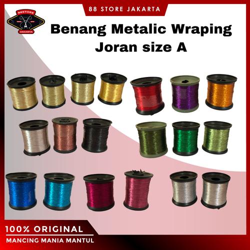 Jual Benang Metallic Size A panjang 100 meter - Hijau - Jakarta Barat ...