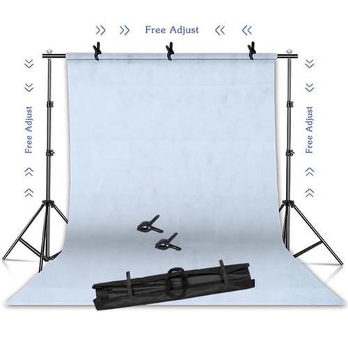 Jual fullset Aluminium kokoh Stand backdrop Background 3 Meter tiang ...