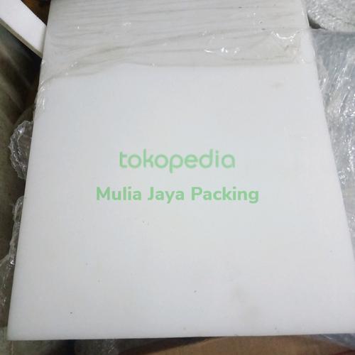 Jual Nylon putih / Pe putih lembaran 15mm x 8cm x 1m - Jakarta Barat - Mulia Jaya Packing ...