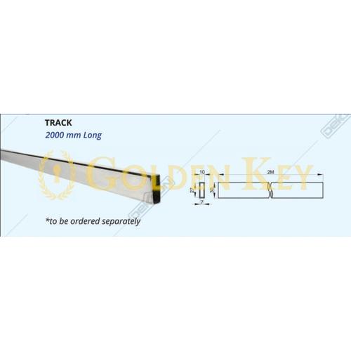 Jual Track Rel 2 Meter Pintu Kaca Sliding Shower Dekkson Dekson SS02 SS ...