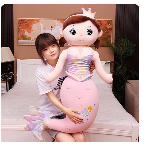 Jual BONEKA MERMAID GEMOY JUMBO 1M BANTAL PUTRI DUYUNG GULING CANTIK ...