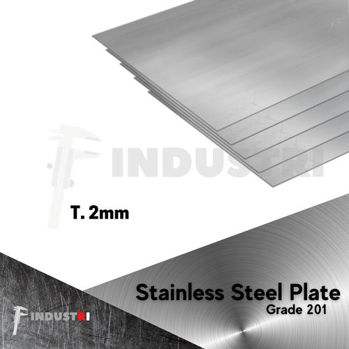 Jual Plat Stainless 2mm (201)| Stainless Steel Plat 201 harga per 1 cm2 ...