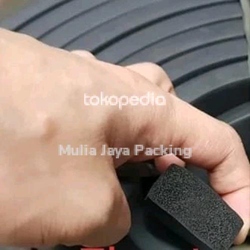 Jual Karet penahan getaran / Sponge hitam elastis / Rubber List pintu ...