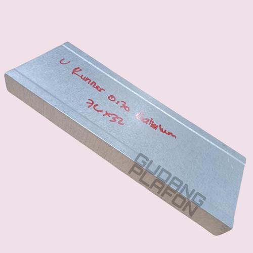 Jual U RUNNER 76 / METAL RUNER / RANGKA PARTISI / RANGKA GALVALUM 3M ...