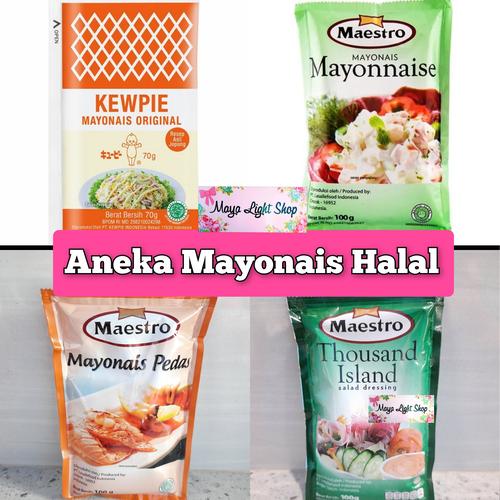 Jual Mayones maestro 100gr mayonnaise plain mentai sushi takoyaki salad ...