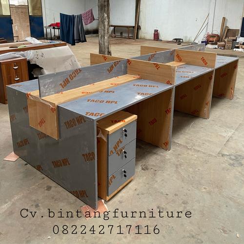 Jual Meja kerja staff kantor 3 meter hpl taco - Kab. Jepara - CV ...