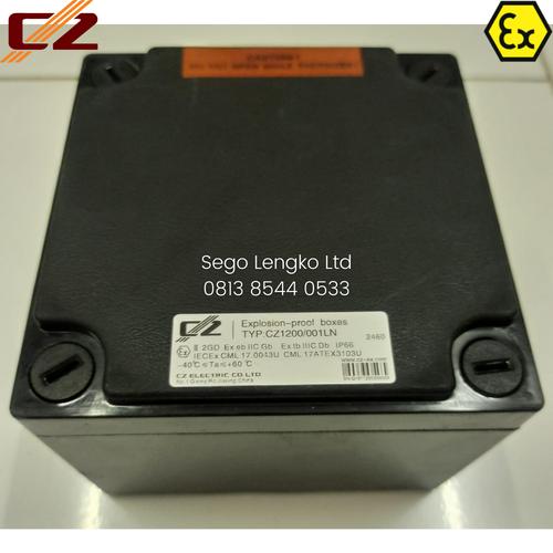 Jual Explosion Proof Junction Box GRP Ex e CZ1200/001LN 122x122x96mm CZ ...