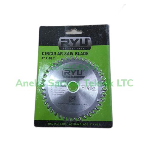 Jual RYU Circular Saw Blade 4" x 40T - Mata Gergaji Kayu - Jakarta ...