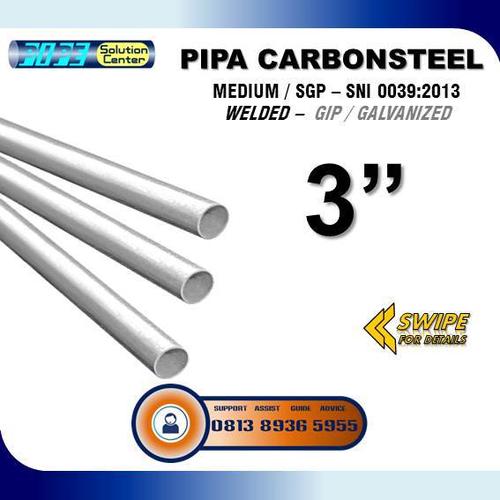 Jual PIPA CARBON STEEL MEDIUM SGP-SNI WELD - GIP GALVANIZED 1/2" - 8 ...