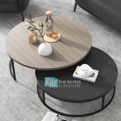 Jual Top table besi kombinasi kayu minimalis - Kab. Jepara - Risqi ...