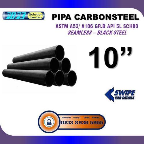 Jual PIPA PIPE CARBON STEEL A53 GR B A106 API 5L SCH80 SEAMLESS 1/4 ...