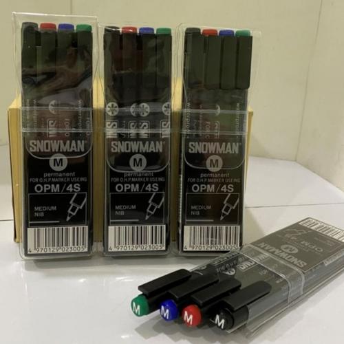 Jual Spidol Snowman OPF / OPM (Set isi 4) - OPF - Jakarta Utara ...
