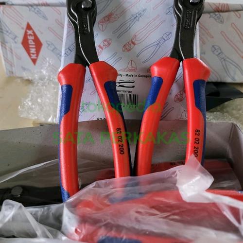 Jual Tang Pembuka Baut Rusak 82 02 200 KNIPEX TwinGrip Slip Joint ...