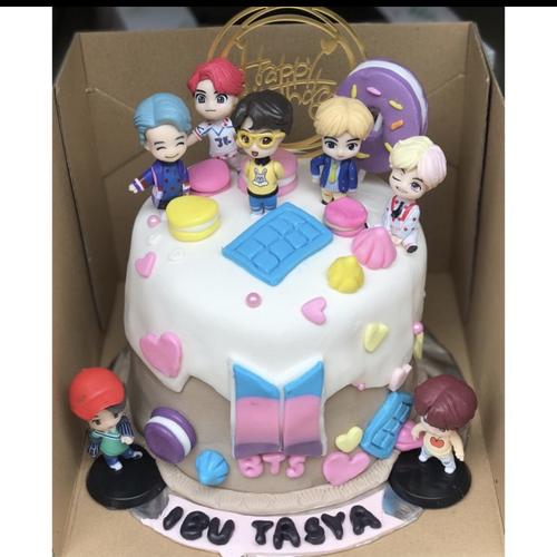 Jual Kue Ulang Tahun BTS / Cake Ultah BTS - Kota Tangerang ...