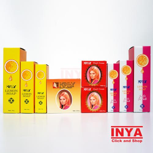 Promo KELLY LEMON SOAP SOFT SCRUB - KRIM WAJAH - BEDAK PADAT ORIGINAL ...