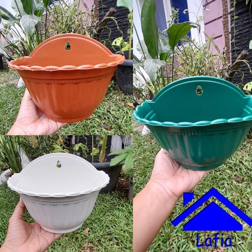 Jual pot tembok dinding tempel 20 - Hijau - Kota Bekasi - rumah lafia ...