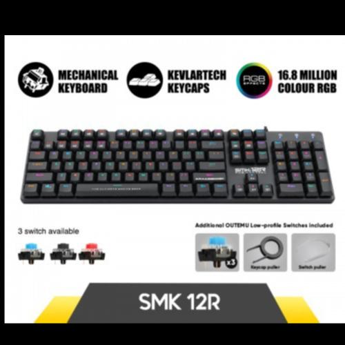 Jual KEYBOARD ARMAGGEDDON / ARMAGEDON SMK12R KESTREL - Blue Switch ...