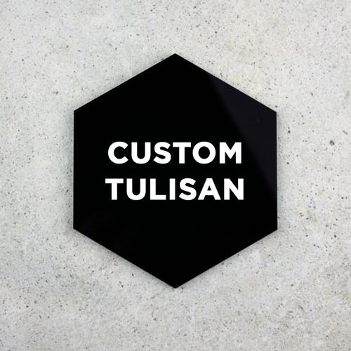 Jual Custom Sign Board Akrilik | Custom Tulisan Signage UV Print ...