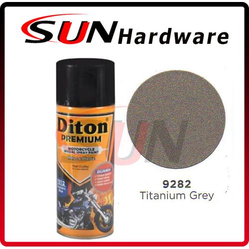 Jual Pilox DITON PREMIUM 400 ml Titanium Grey 9282 Pilox Pylox Abu abu ...