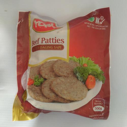 Jual Yona Beef Patties 500gr - Jakarta Utara - SUNFISHFOODS | Tokopedia