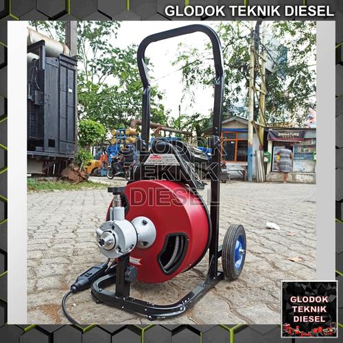 Jual Mesin Pembersih Pipa Electric Drain Cleaner 15Meter WIPRO W7061 W ...