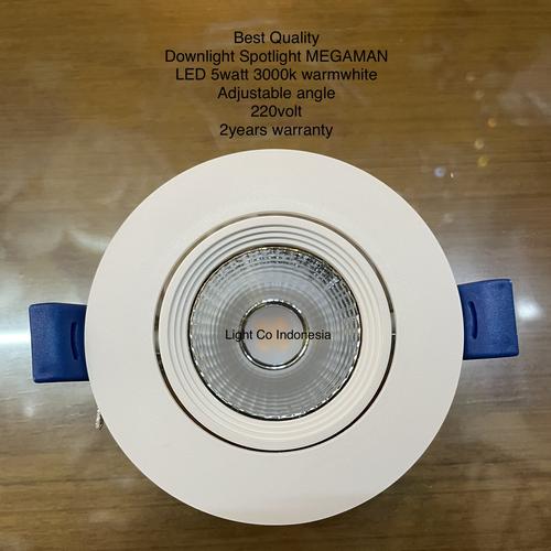 Jual Megaman Downlight spotlight Led 5watt 3000k 220v - Kota Denpasar ...