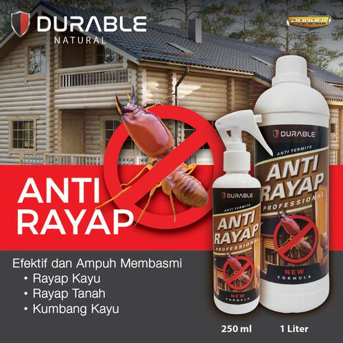 Promo Durable Spray Anti Rayap Kayu Rayap Tanah Dan Kumbang Kayu - 250 ...