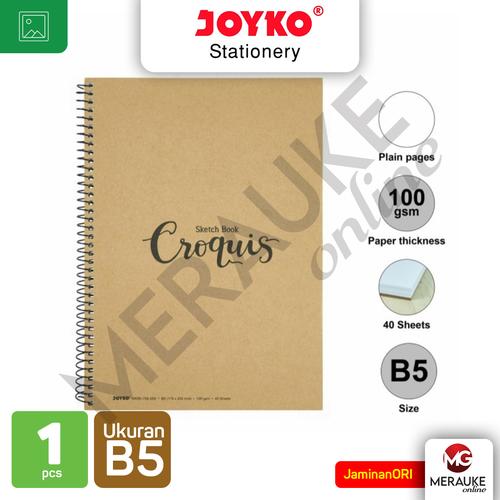 Jual JOYKO Sketch Book SKBK-706-2B5 100gsm 40 Lembar - Kota Bandung ...