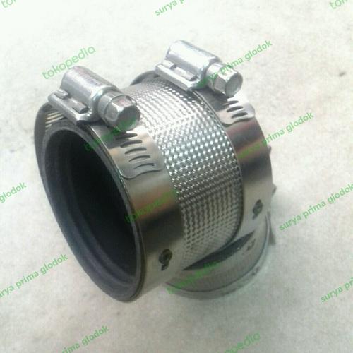 Jual klem coupling cast iron pipa cip besi pvc 2 inch - Jakarta Barat ...