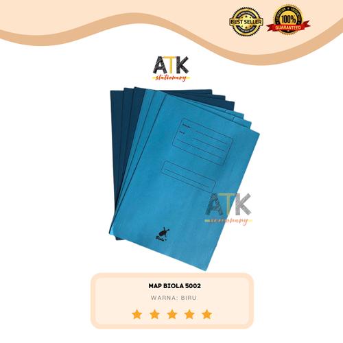 Jual Stopmap/ Map Biola 5002 Folio atk - Biru - Jakarta Utara - Atkstationary | Tokopedia