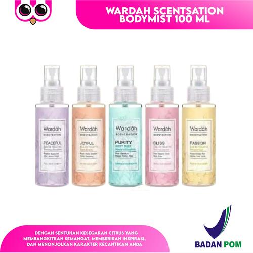 Jual BODY MIST WARDAH SCENTSATION BODYMIST 100 ML / PARFUM WANITA ...