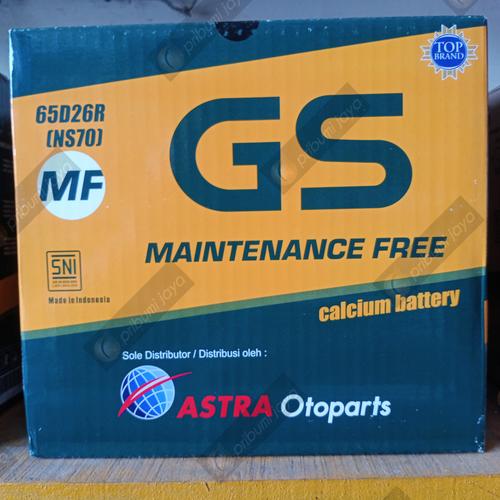 Jual Aki MF Kering GS NS70 Original ASTRA Kijang Panther dll PS 12V ...