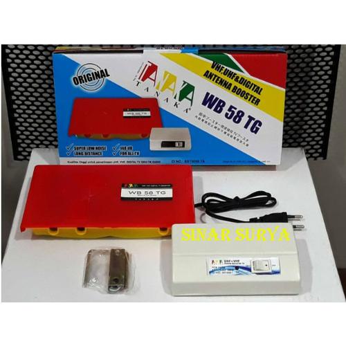 Jual Booster Lengkap Atas Bawah TANAKA WB 58 TG untuk TV LED LCD UHF ...