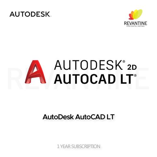 Promo Autodesk AutoCAD LT - 1 Year Subscription ( 2D ) New Original ...