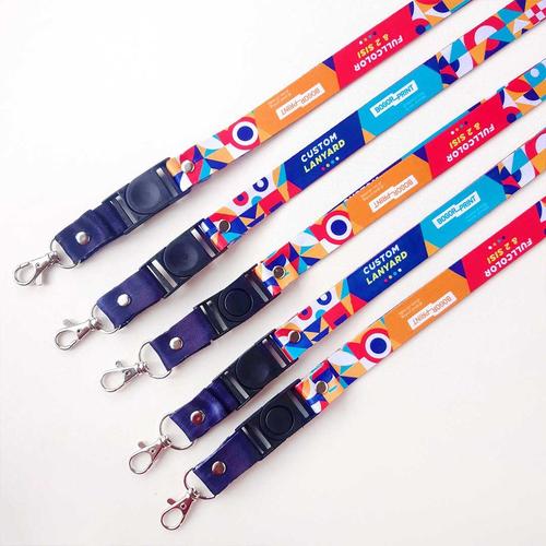 Jual TALI LANYARD CUSTOM FULL PRINTING 2 SISI LEBAR 2 CM PANJANG 100 CM ...