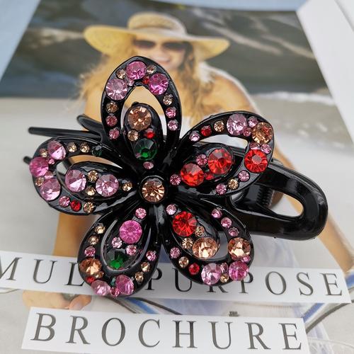 Promo Jepitan bunga korea jepit rambut dewasa pesta crystal Bunga ...