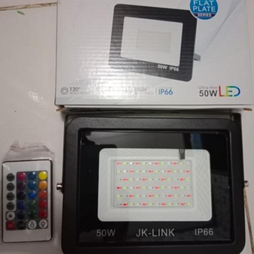 Jual lampu sorot flood light RGB IP66 50 watt 50 w - Jakarta Pusat - GUDANG LAMPU KENARI | Tokopedia