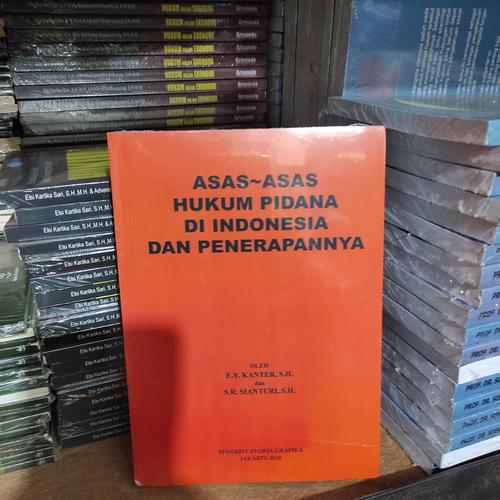 Jual asas asas hukum pidana di Indonesia dan penerapannya - Jakarta Pusat - PERWIRA BOOKSTORE ...
